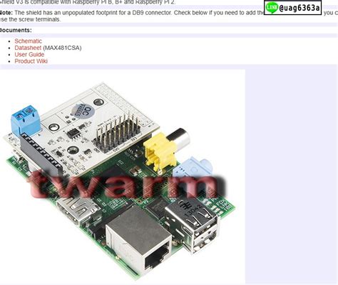 特價，現貨）樹莓派 配件 Rs485 Shield V3，raspberry Pi 蝦皮購物