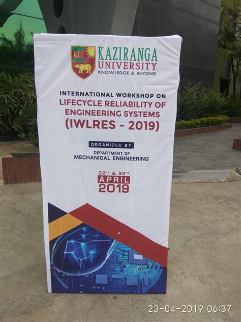 2019 04 22 International Workshop On Life Cycle Reliability Of Engineering Systems 可靠度科學技術研究中心