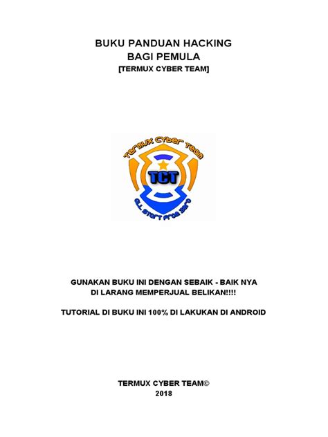 Buku Panduan Hacking Termux Cyber Team Pdf Pdf
