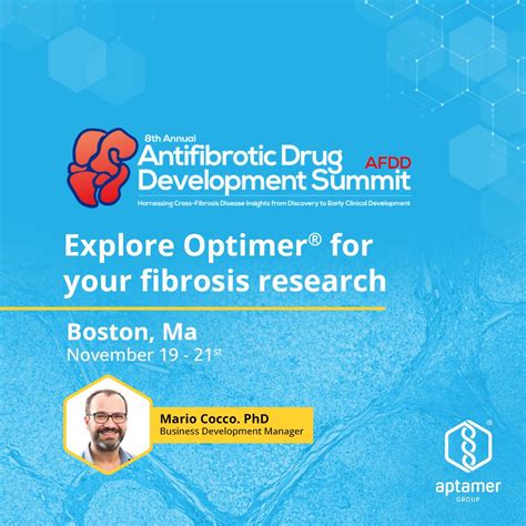 Aptamer Group On Linkedin Aptamer Group Will Be At The Anti Fibrotic