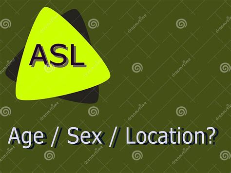 Age Sex Location Sentence Presented On Logo Style Colorful Abstract Stock Vector Illustration