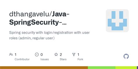 Github Dthangavelu Java Springsecurity Admindashboard Spring Security With Login Registration