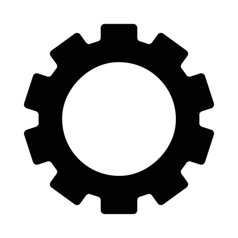 Gear Icon For Configuration Setting 23288180 Vector Art At Vecteezy