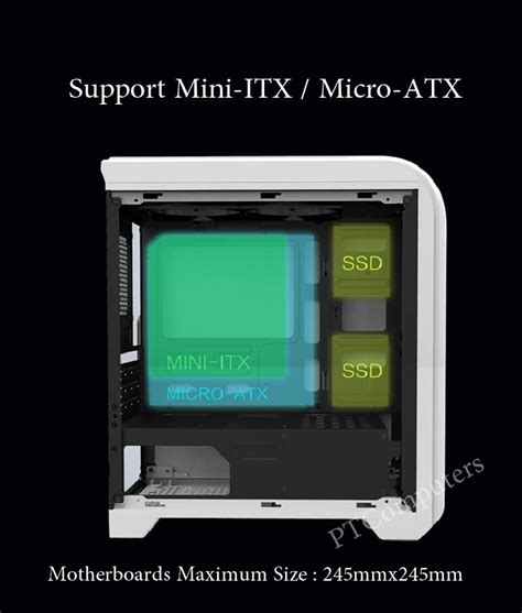 M ATX ITX Micro ATX Gaming Desktop PC Computer Case With Windows PTComputers