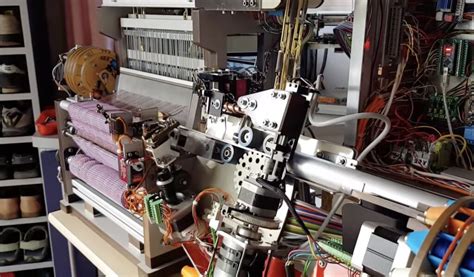Fully Automated Desktop Weaving Machine Controlled By Arduino Arduino