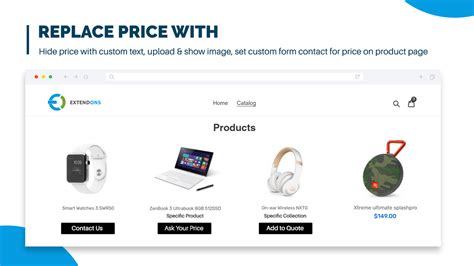 Extendons Hide Price Extendons Hide Price And Hide Add To Cart Button App Shopify App Store