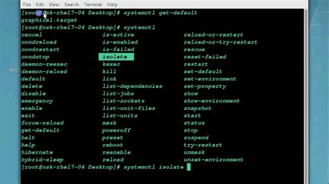 24 Working With Systemd Targets Youtube