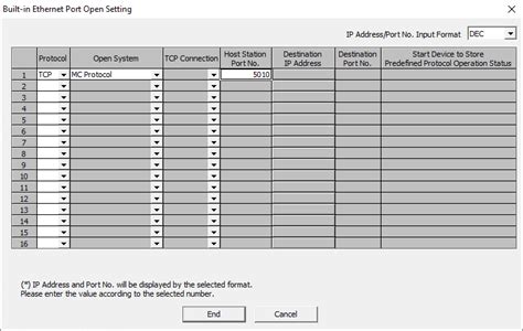 Setting Up The Connection To The PLC