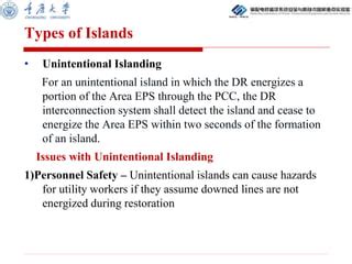 Island Detection And Control Techniques PPTX
