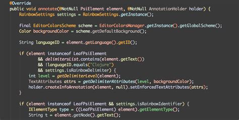 Rainbow IntelliJ IDEs Plugin Marketplace