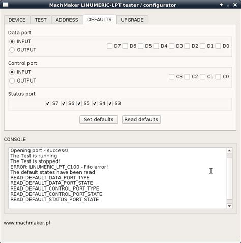 Test And Configuration Of Linumeric LPT V CNC Frezowanie Wycinanie Projektowanie