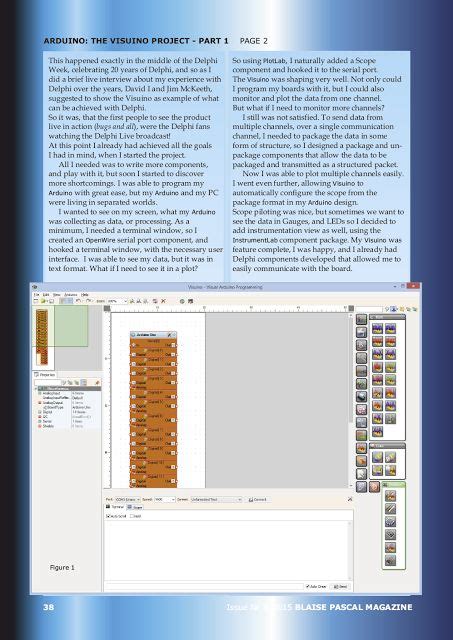 Mitov Software The First Visuino Article From The Blaise Pascal Magazine Is Now Publicly