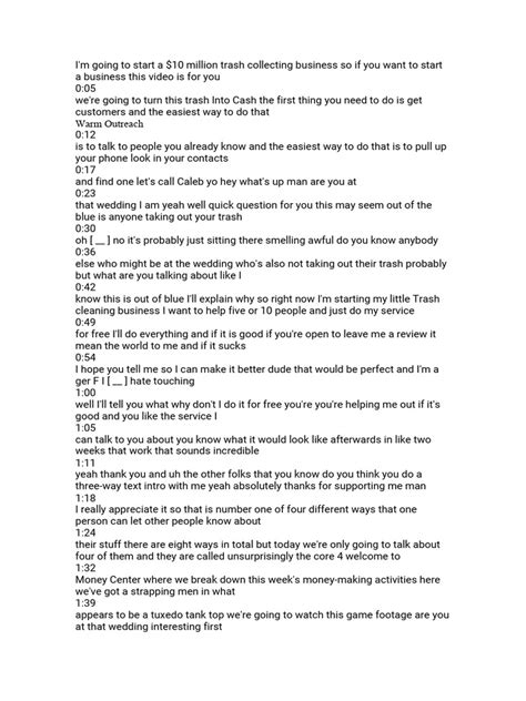 Hormozi Script Video Alt 1 Pdf Self Improvement