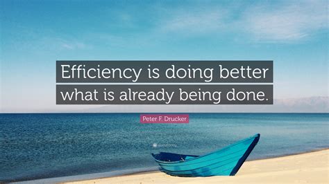 Efficiency Quotes