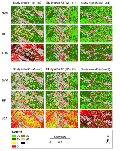 Classification Results Of The Multiclass Approach Dv Dense