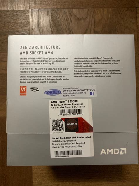 Amd R9 3900x Computers And Tech Parts And Accessories Computer Parts On Carousell