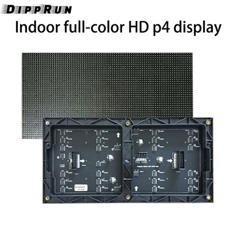 DIPPRUN RGB LED Matrix Panel 6432 2048 DOTS Pixels Pitch 5mm P4 Indoor Led Matrix Module Panel