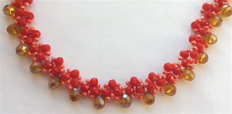 Beadination Zigzag Beaded Necklace Or Bracelet