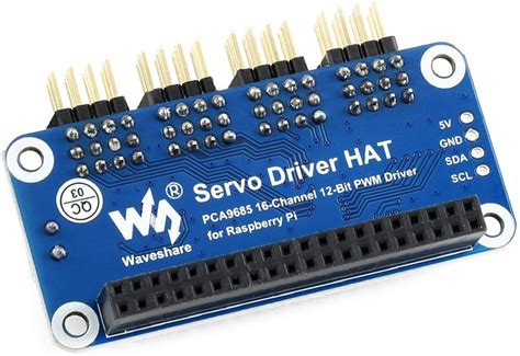 Amazon Waveshare Servo Driver Hat Type B Compatible With Raspberry Pi Electronics