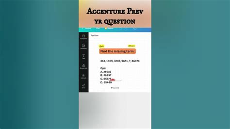 Accenture Test Question Accenture Cognitive Assessment 2023 Youtube