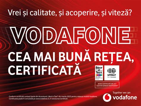 Vodafone Received The Umlaut “best In Test” Certification For The Best Vodafone Received The Umlaut “best In Test” Certification For The Best