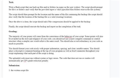 Creating A Bash Script For Automating File Backups