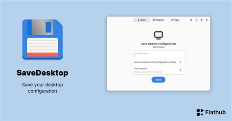 Install Savedesktop On Linux Flathub