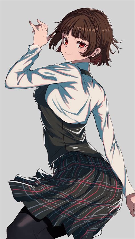 Niijima Makoto Persona And More Drawn By S M Danbooru