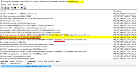 Enable Sccm Active Directory User Discovery Exclude Ou Configmgr