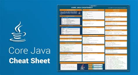 Core Java Cheatsheet — Free Download Neowin