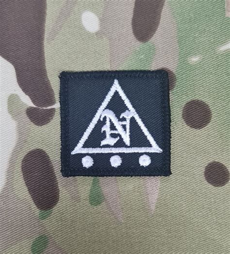 N Bty Battery The Eagle Troop 7 Rha Identification Patch