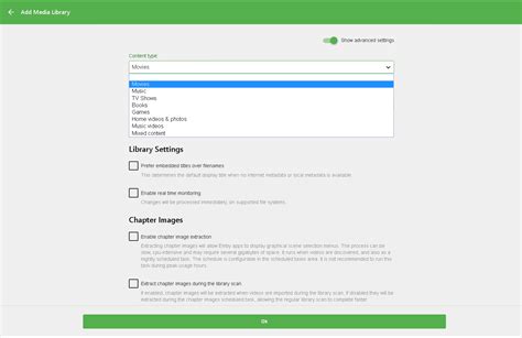 Library Setup Emby Documentation Library Setup Emby Documentation
