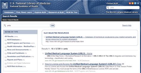 Nlm Releases New Design And Organization For Its Main Web Site Nlm
