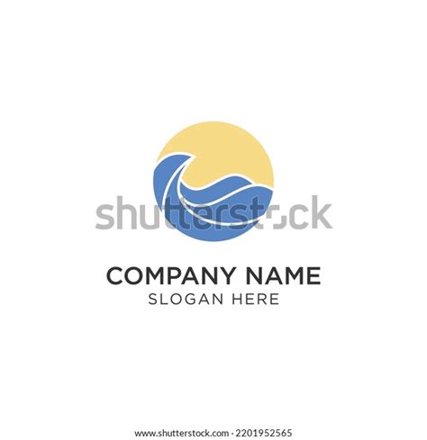 Waves Logo Logo Design Inspiration Logo Stock Vector Royalty Free Shutterstock