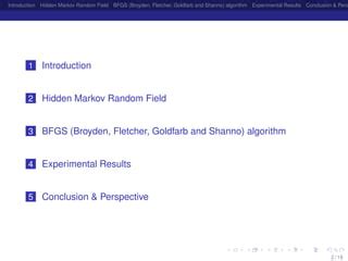 Hidden Markov Random Field Model And Bfgs Algorithm For Brain Image Segmentation Pdf Physics
