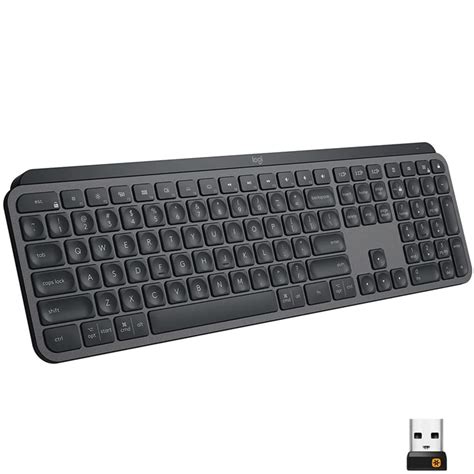 Logitech Mx Keys Advanced Wireless Illuminated Keyboard With Numeric
