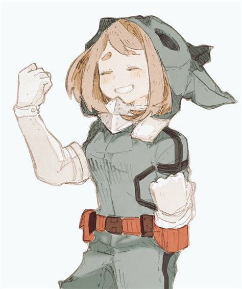 Midoriya Izuku And Uraraka Ochako Boku No Hero Academia Drawn By Triplestar Pixiv
