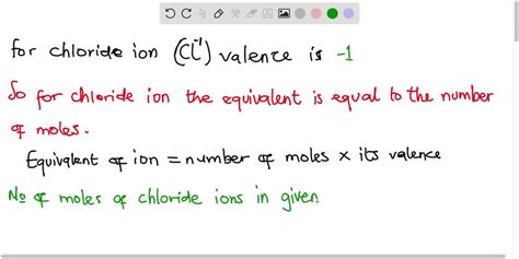 Solved A Lactated Ringers Solution For Intravenous Fluid Replacement Contains 109 Meq Of Cl