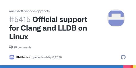 Official Support For Clang And Lldb On Linux · Issue 5415 · Microsoft