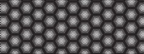 육각형 스타일 배경의 기하학적 하프톤 패턴 무료 벡터