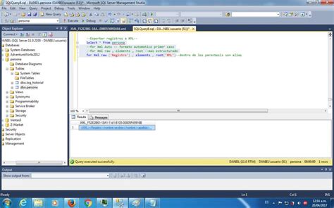 Exportar Registros A XML4 Parentesis Microsoft