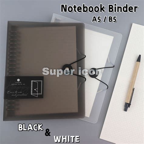 Loose Leaf Refillable Notebook Shell With Refill Binder Notebook College Notepad A5 B5 Lazada Ph