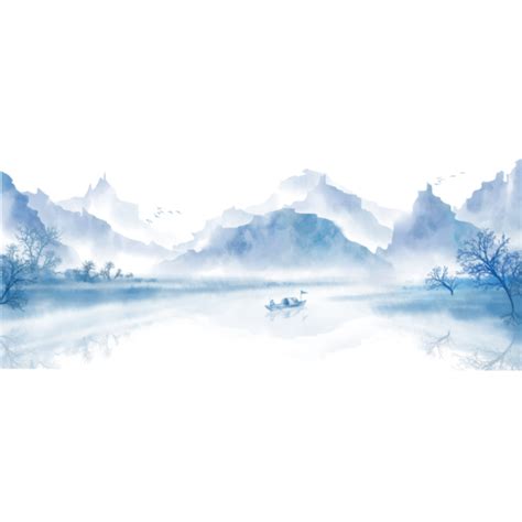 免扣素材古风山水png 堆糖，美图壁纸兴趣社区