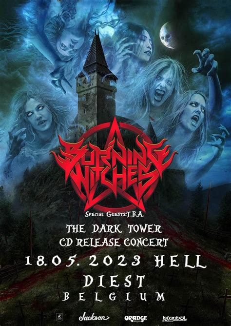 Burning Witches Cd Release Concert 18052023 Diest Hell Belgium