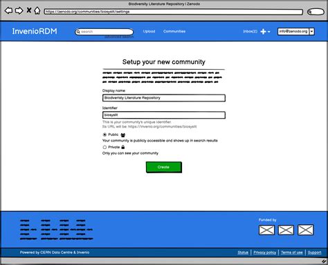 views creation page · issue 224 · inveniosoftware invenio communities