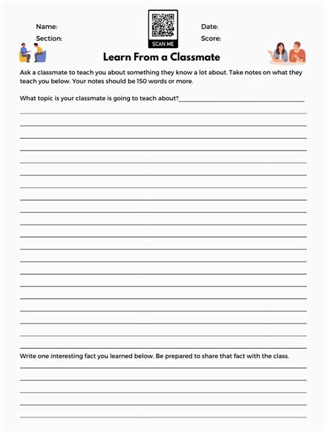Learn From A Classmate Notes Pdf Career And Growth