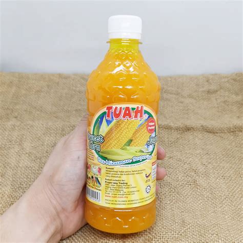 Sirap Tuah Jagung Minuman Berperisa 480ml Sweet Corn Syrup Extract 玉米香精 Kordial Jagung