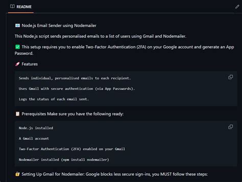 Nodejs Javascript Coding Projects Nodemailer Gmail Automation Developerjourney