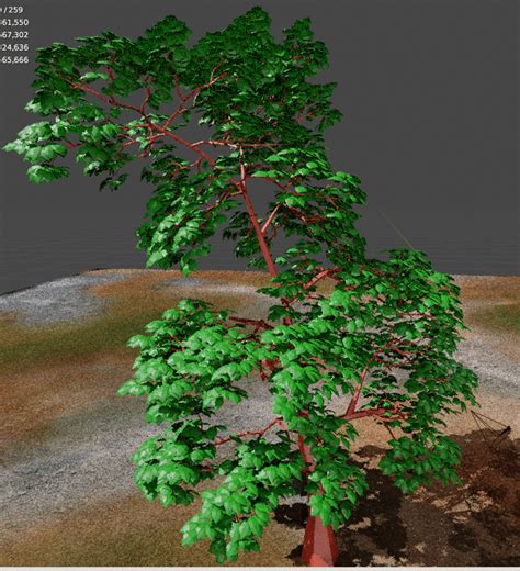 creating some simple trees for my video game environment r unity3d