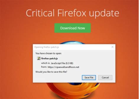 Remove Critical Firefox Update Scam Wipersoft Antispyware